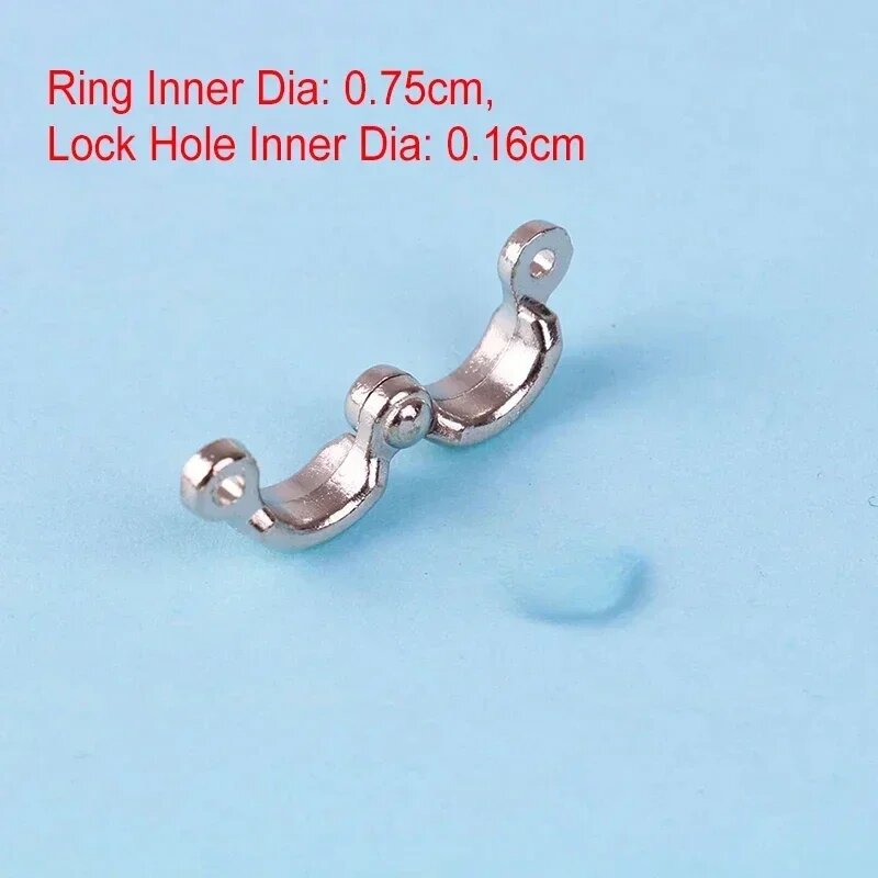 Металлические кольца для ног птиц MOONBIFFY 3.5-14.5мм 7.5mm