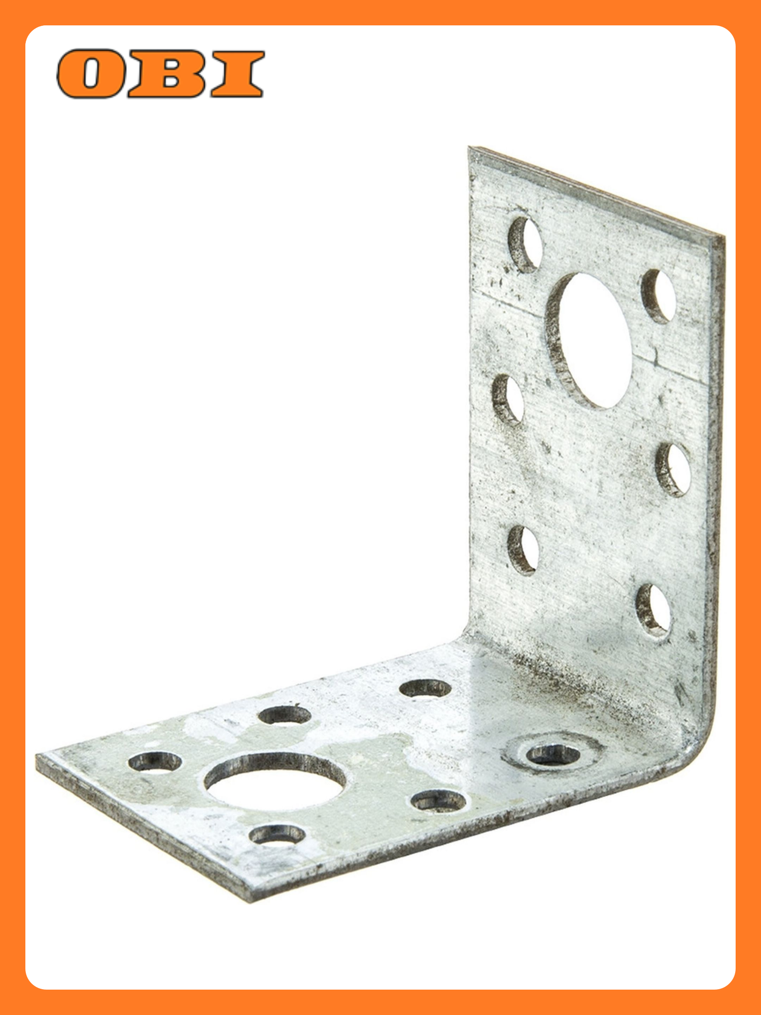 Уголок крепежный Tech-KREP kur, равносторонний, для дерева, серебристый, 50x50x2 мм