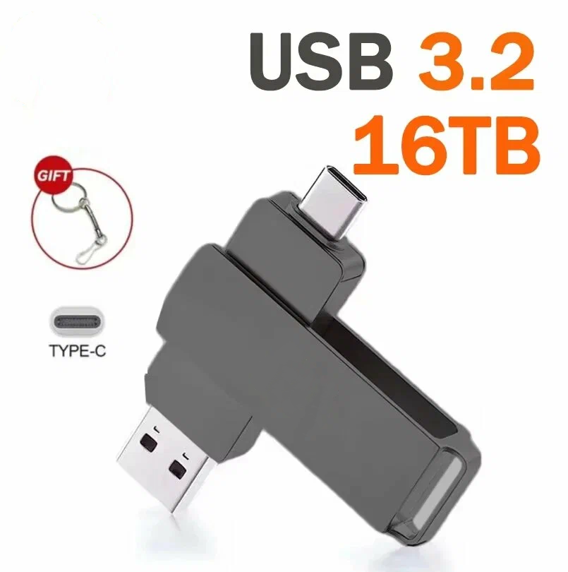 MIJIA Флэш-накопитель 16 ТБ USB 3.2