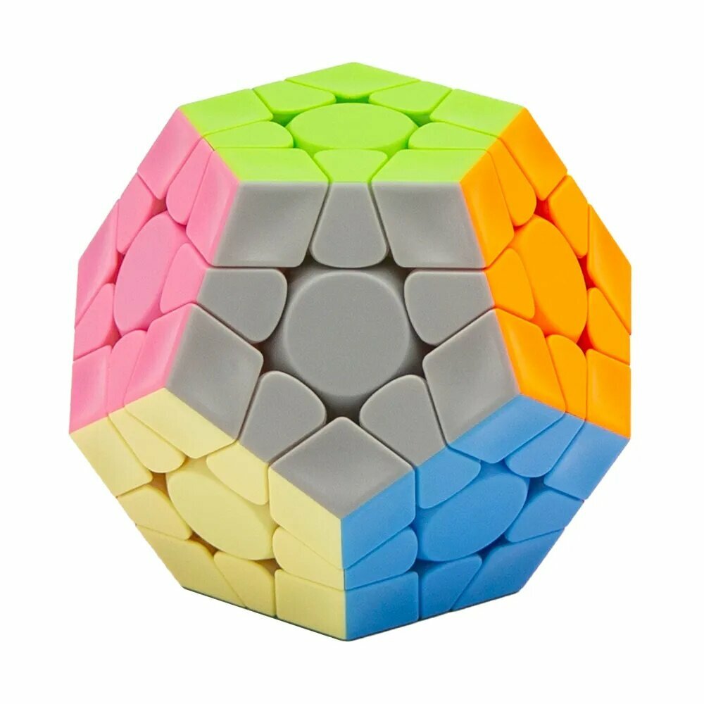 Головоломка Мегаминкс GAN Megaminx MagLev Matte (серая сторона)