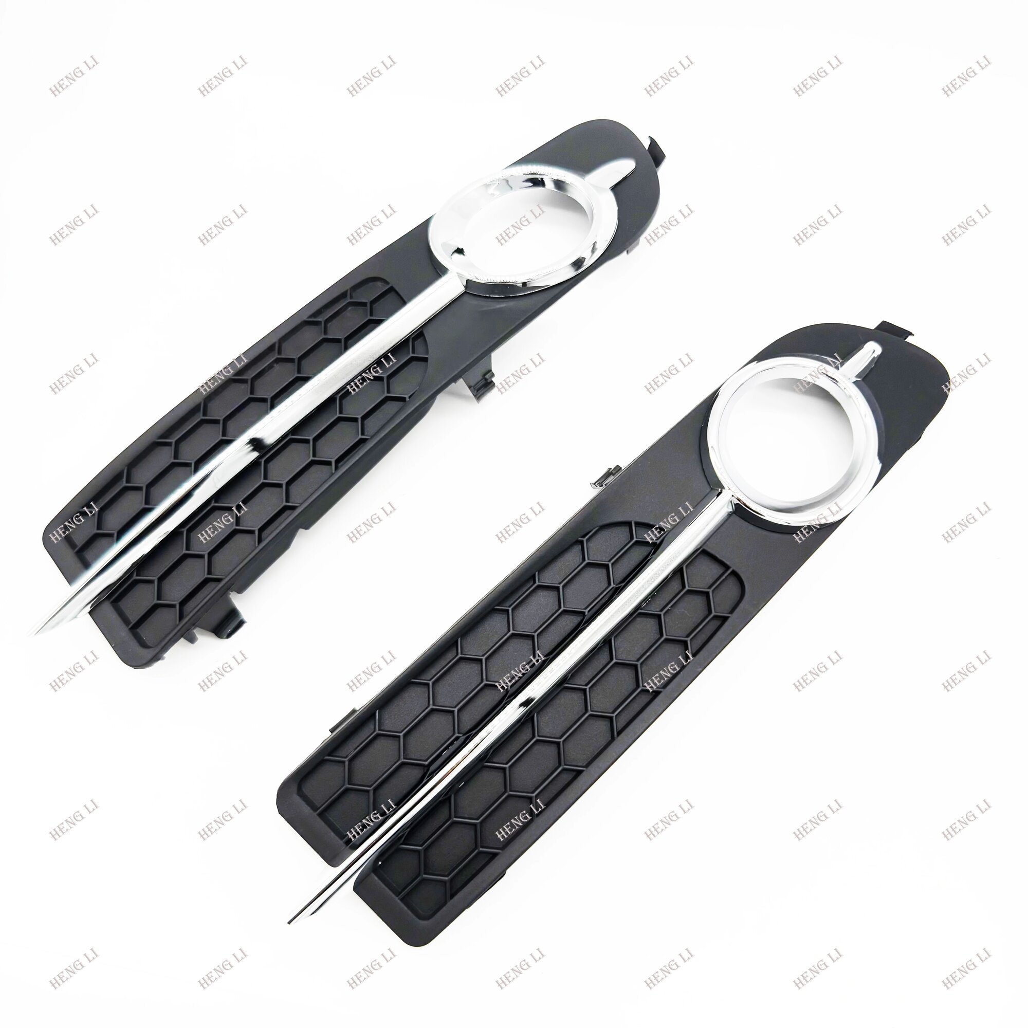 30790917 LH 30790918 RH подходит для Volvo V70 S80, передний бампер, противотуманная фара, решетка, декоративная рамка