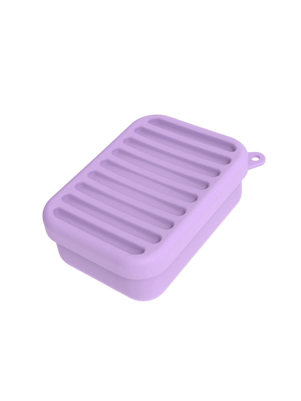 Силиконовая мыльница Мыльница с защитной крышкой для организации домашней ванной комнаты