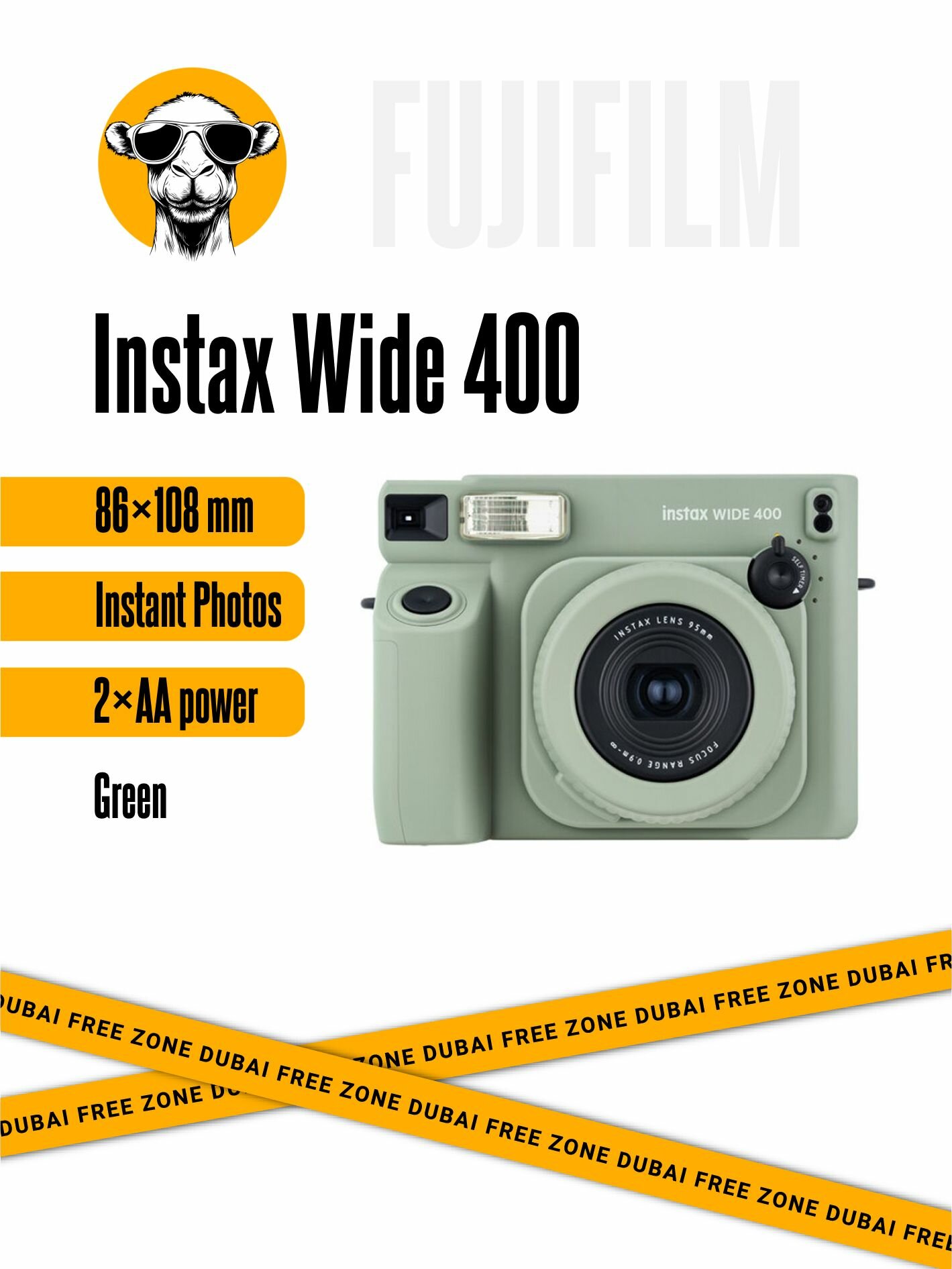 Фотоаппарат Fujifilm Instax Wide 400 Green