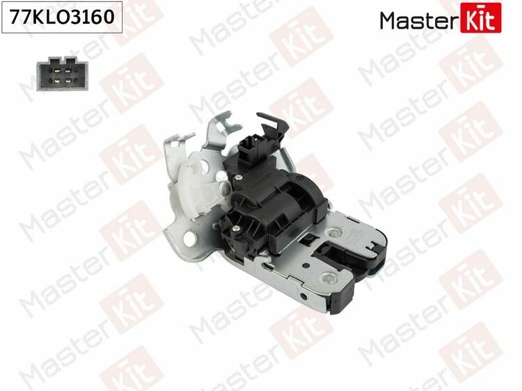 Замок багажника Audi A4 (8K5, B8, 8KH)/Q7 (4LB) 06 - 16/Skoda RAPID (NH3) 14-20, MASTERKIT 77KLO3160