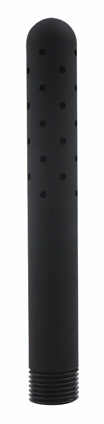 Черная насадка для анального душа ANAL DOUCHE - 15 см. (Цвет: черный)