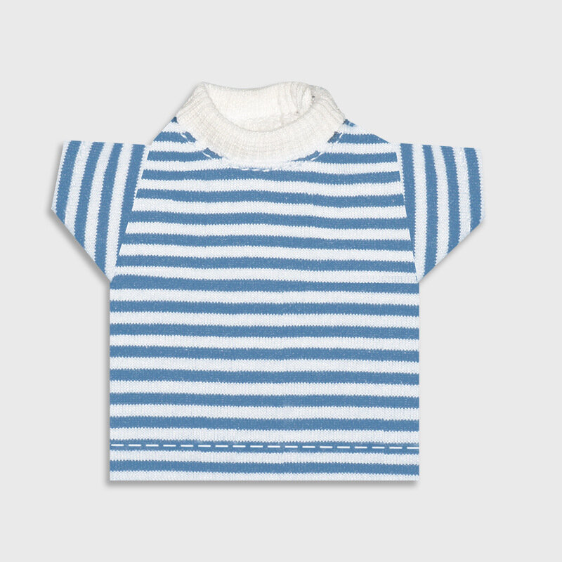 BJD6 очков кукла хлопок Футболка джинсовые комбинезоны Шорты полосатая рубашка Повседневный свитер с коротким рукавом