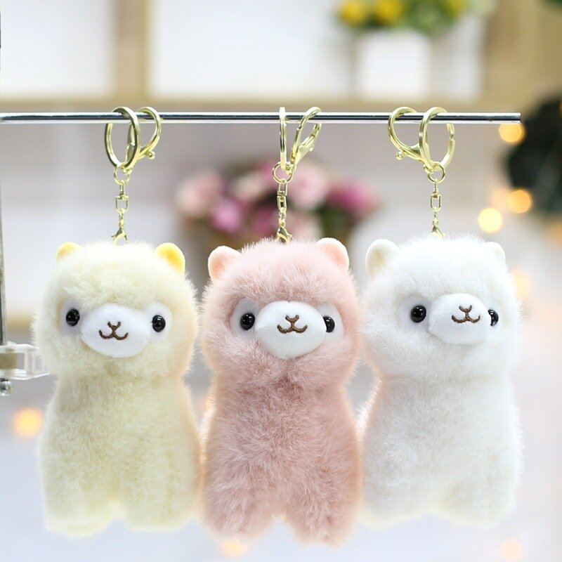 Оптовая продажа 4inch плюшевых игрушек-подвесок, подвесок для школьных сумок, брелоков, захватов для верблюдов из