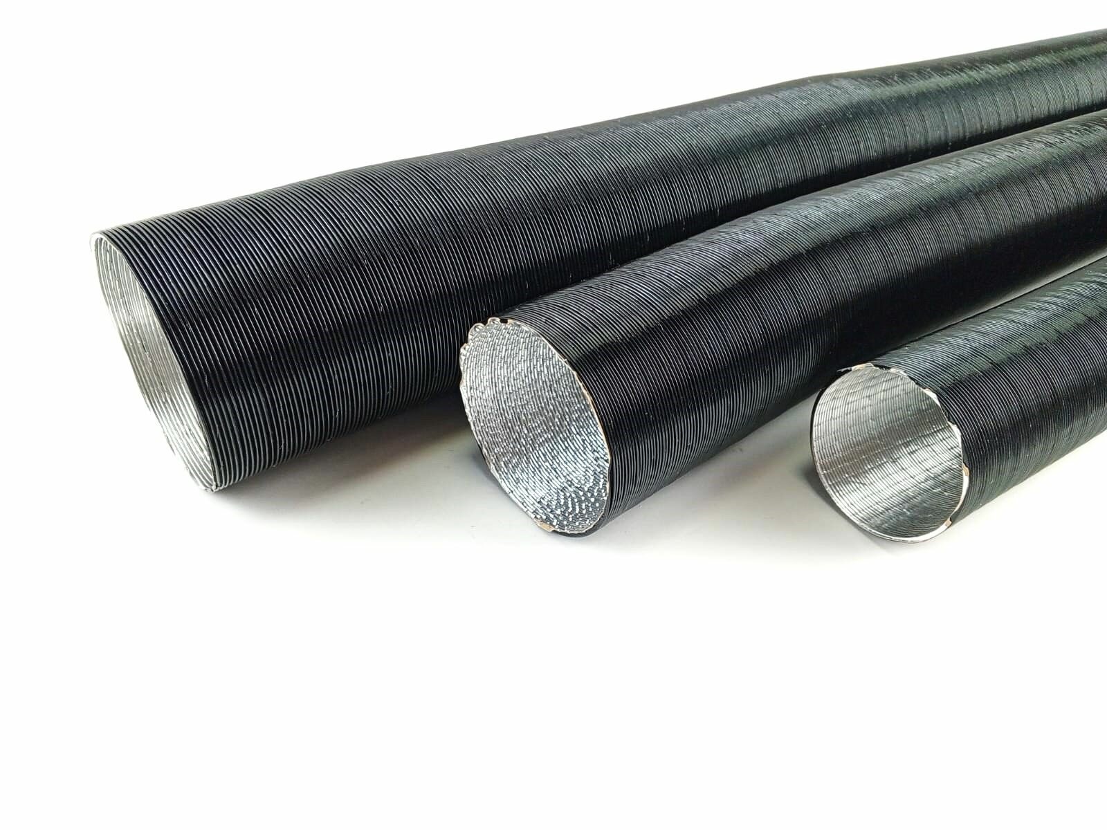 Гофра для автономного отопителя D 90мм, 1 метр Воздуховод