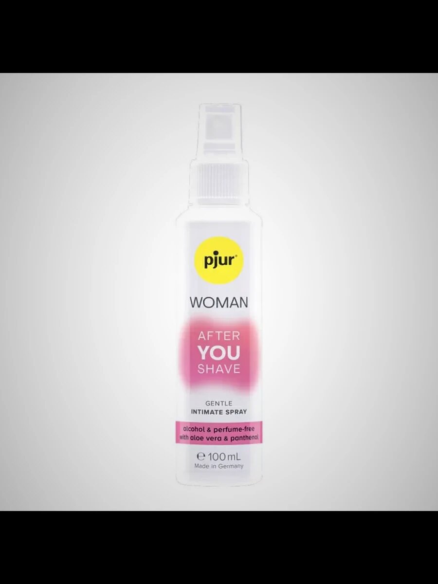 PJUR Woman After you shave, Спрей после бритья интимной зоны Woman After you shave с алоэ и пантенолом 100 мл
