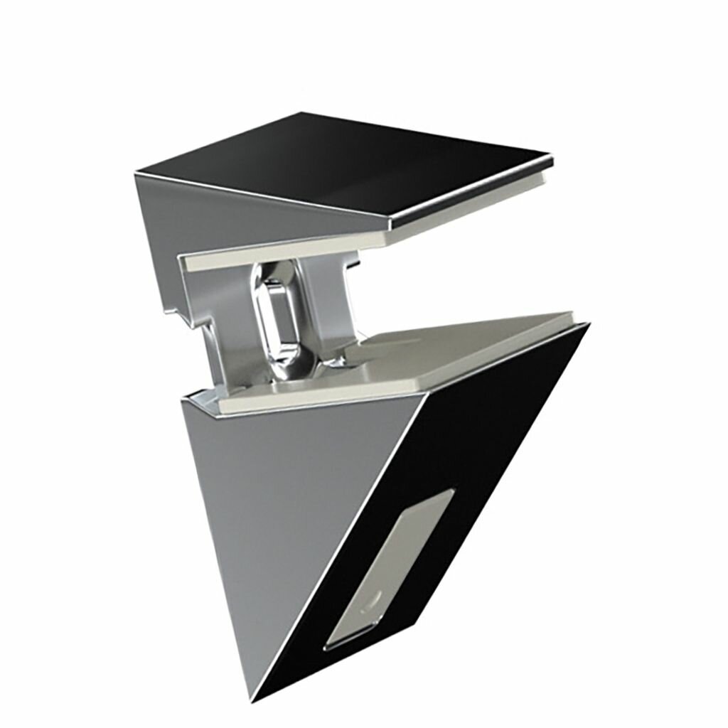 Регулируемые стеклянные кронштейны для полок, прочный зажим из цинкового сплава настенных полок ванной комнаты толщиной 3 20 мм