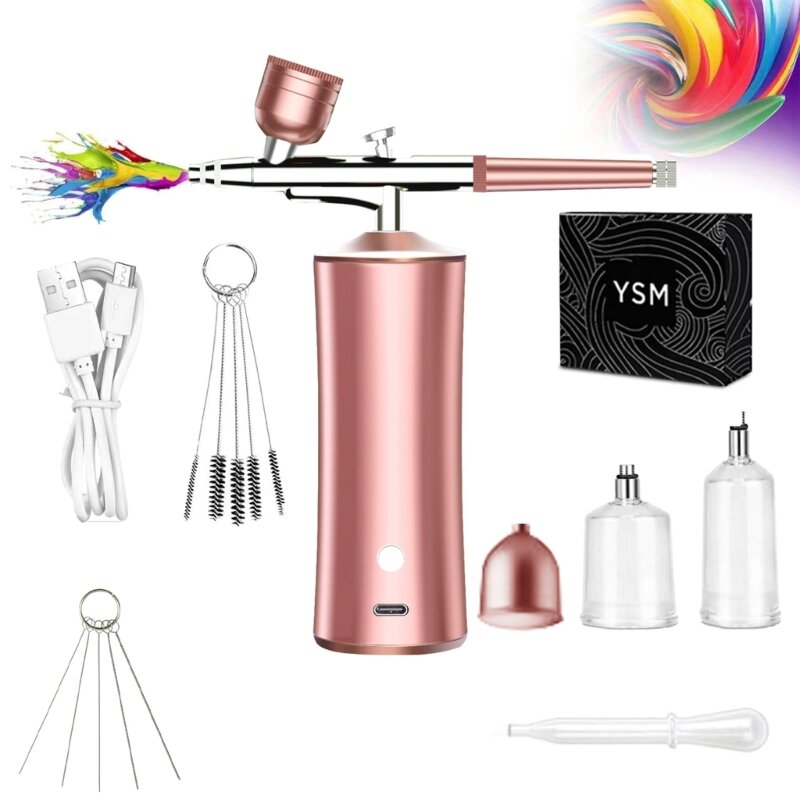 Беспроводной аэрограф с компрессором