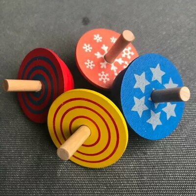 Деревянная вертушка, деревянная игрушка, традиционная развивающая игрушка, традиционная вертушка для родителей и детей