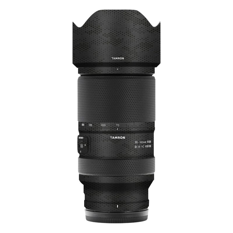 Защитная наклейка для объектива Tamron 70-180mm II с креплением Nikon - Кожа змеи черный