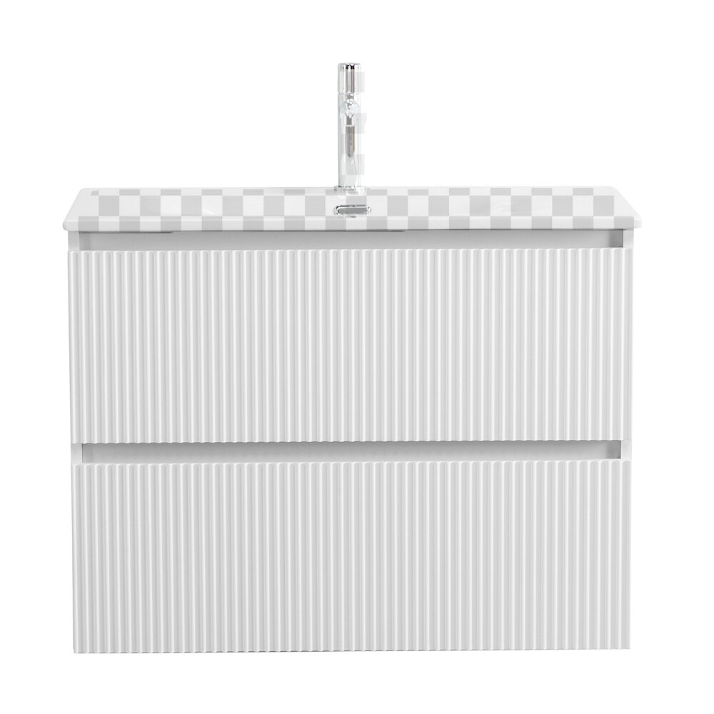 Тумба под раковину BelBagno UNO-MINI 80 UNO-MINI-800-2C-SO-BO Bianco Opaco