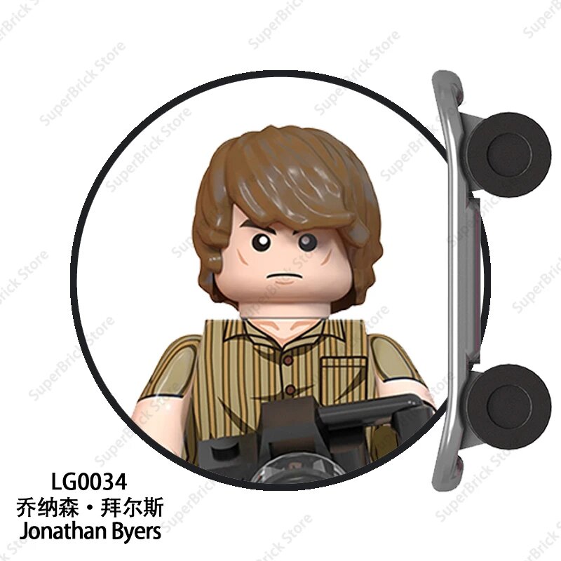 Конструктор Stranger Things Jonathan Byers Без коробки