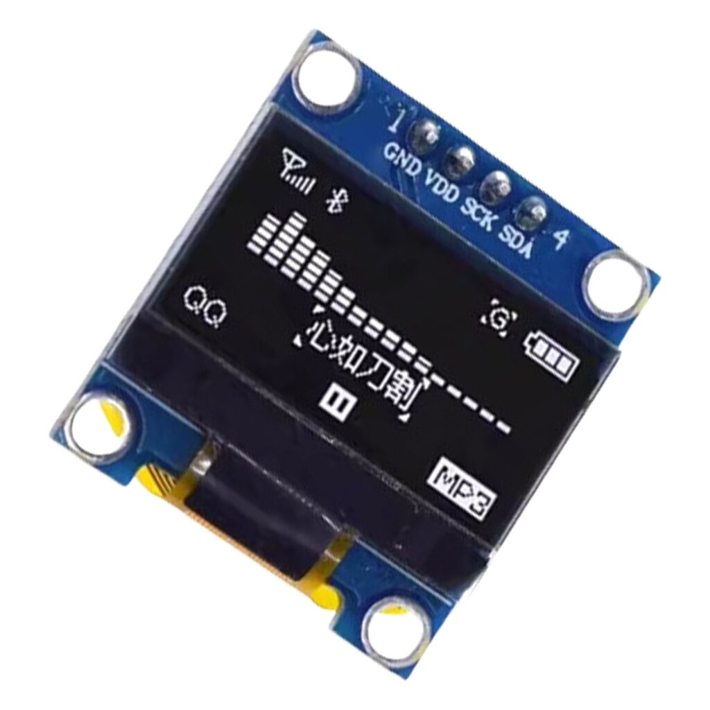 Энергоэффективный 0,96-дюймовый OLED-дисплей 128x64 LCD 4Pin для робототехники и инженеров