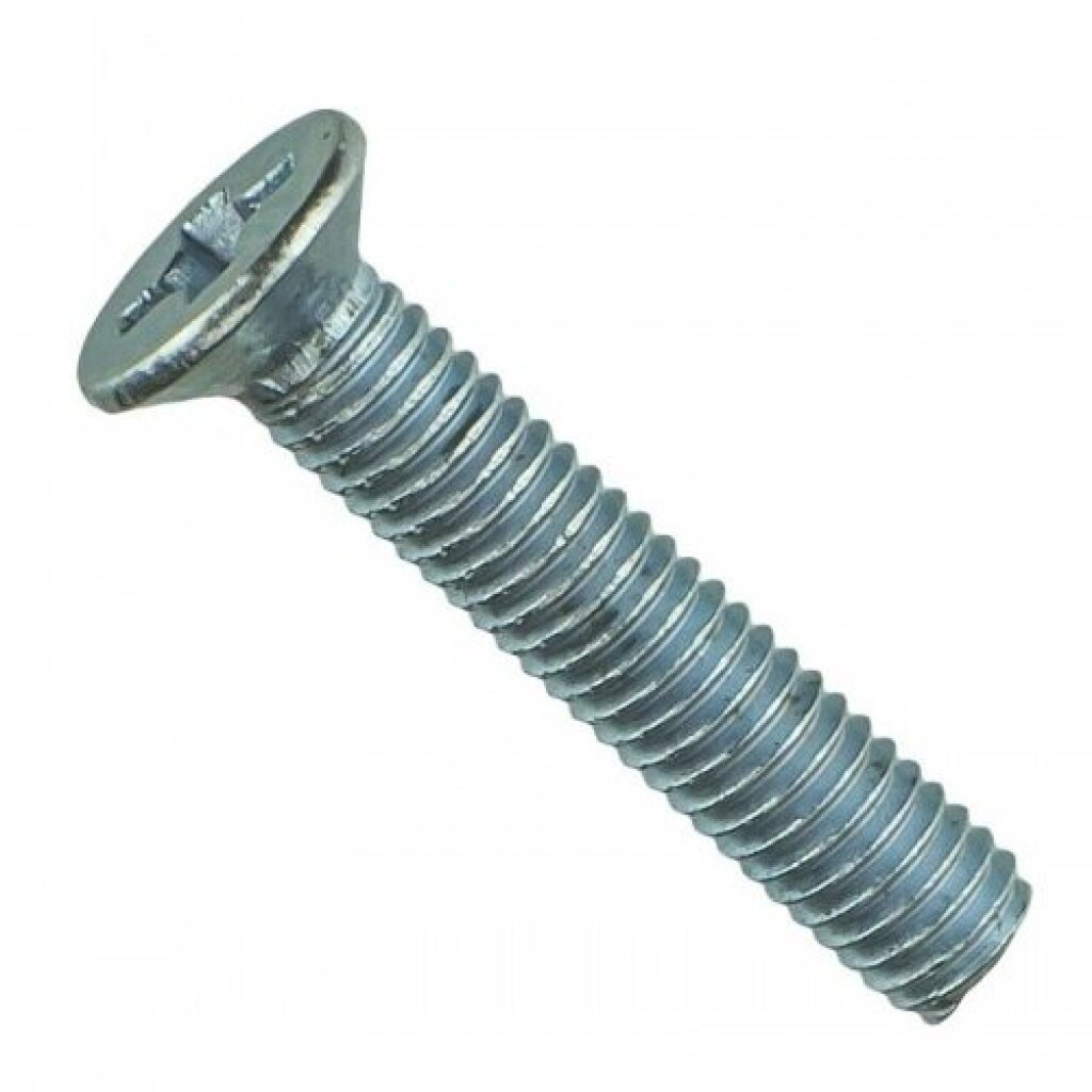 Винт с потайной головкой М3х16 (оцинкованный) DIN 965 (1кг/1250шт)