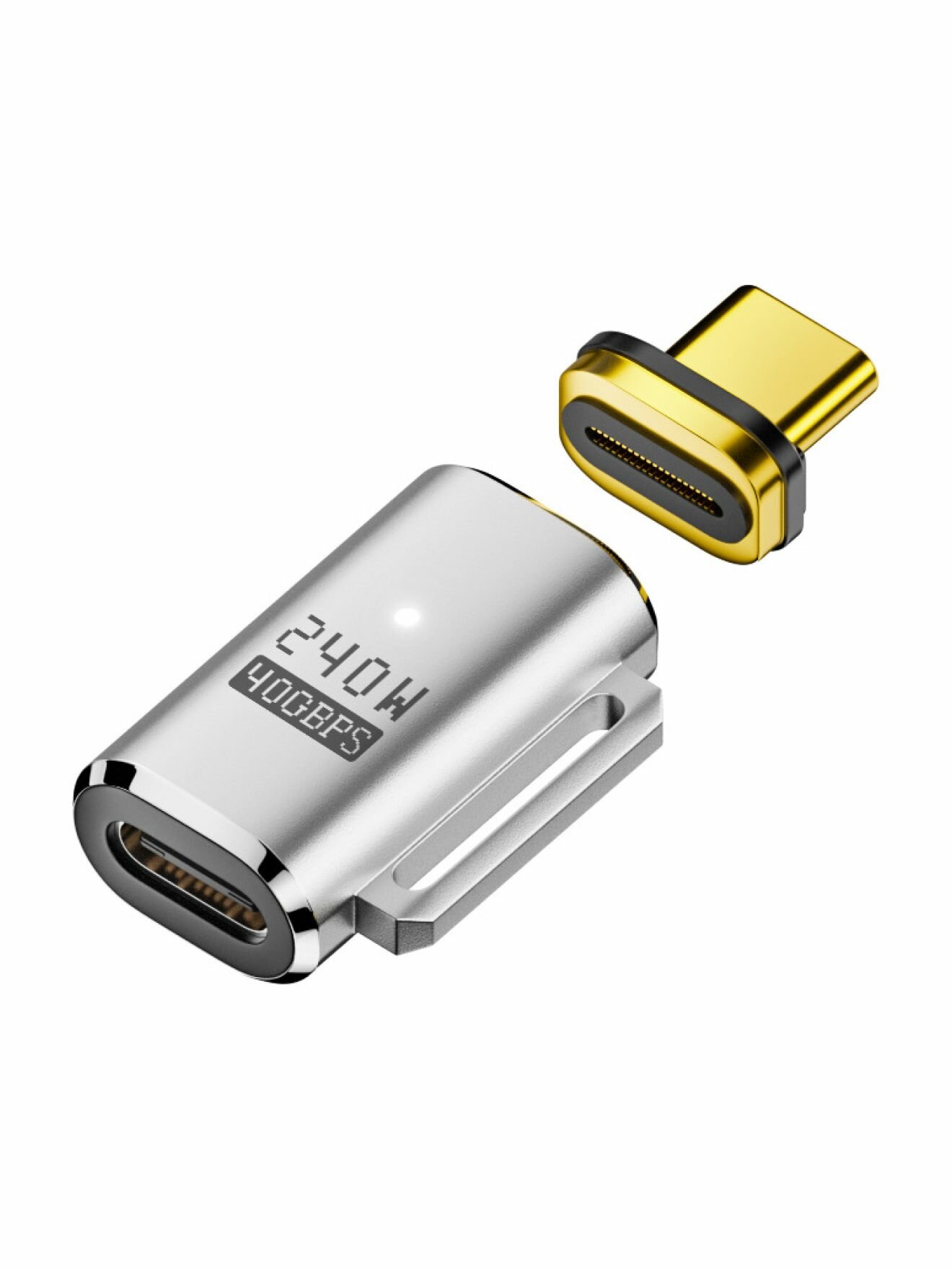 Магнитный переходник Type-C, 240W, для ноутбука и телефона