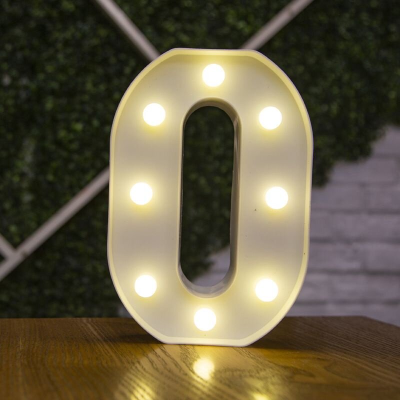 Modern led light emitting alphanumeric love sign for indoor and store decoration,