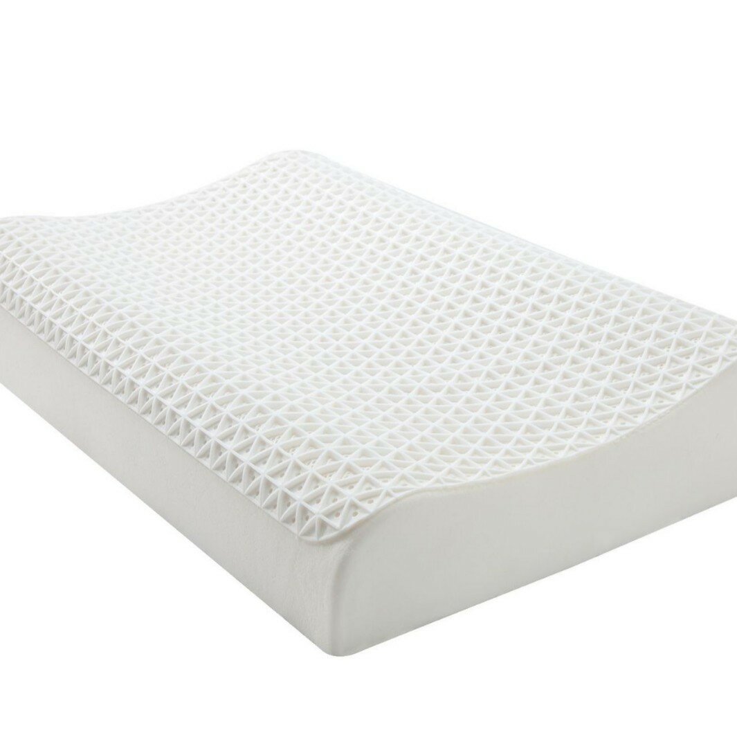 Подушка для взрослых из TPE черной технологии, высокоэластичный гель плюс латекс, дышащая подушка, подушка для защиты шеи, несминаемая гелевая подушка для шеи