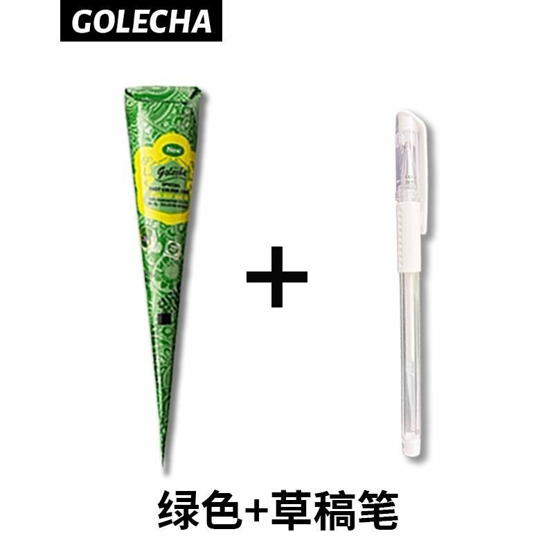 Крем для хны, полуперманентный консилер, водонепроницаемый трафарет, веснушки, индийский ручной рисунок, крем для татуировок, горячая распродажа