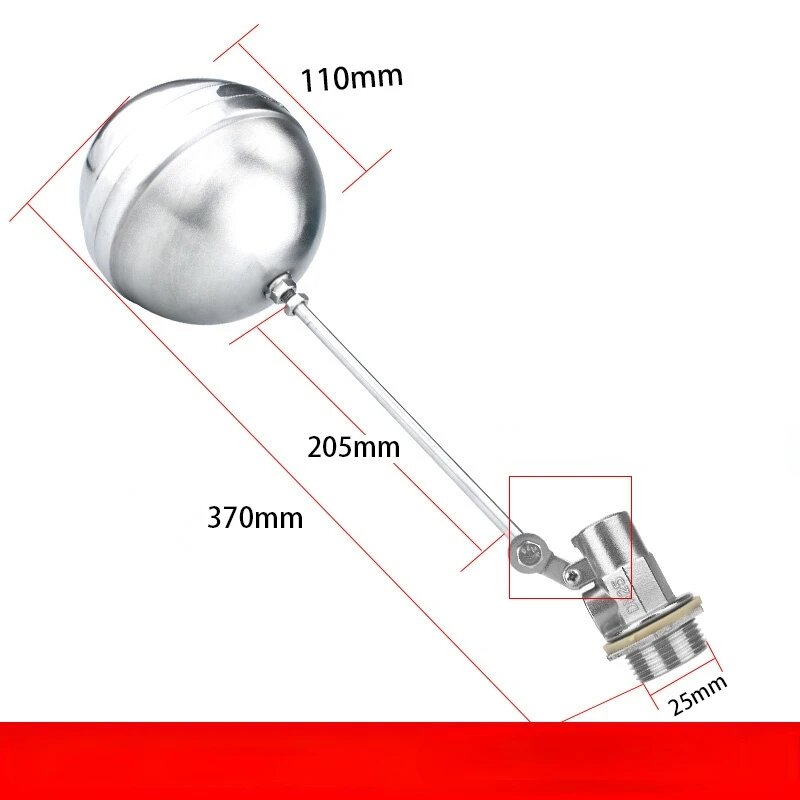 DN15-50 шаровой поплавковый клапан для резервуара для воды, башенный поплавковый клапан, Автоматический Поплавковый клапан управления уровнем воды