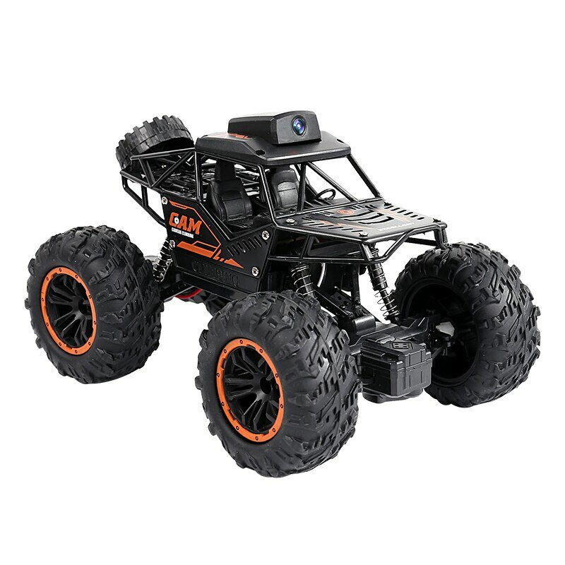 RC Car 2.4G Wifi FPV HD Camera 1:18 4WD OFF Road Высокоскоростное дистанционное управление Дрифт Автомобиль Лезание Автомобиль Детские Игрушки RC Автомобиль (Черный)