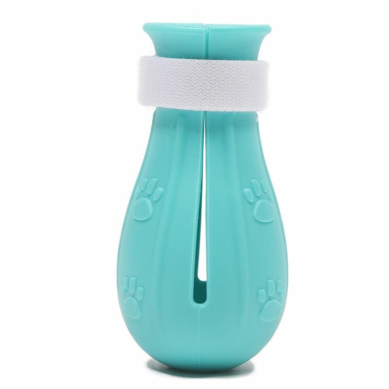 4шт. Антицарапки для кошек/ Защита от царапин во время груминга купания/ Мягкие силиконовые чехлы для кошачьих лап