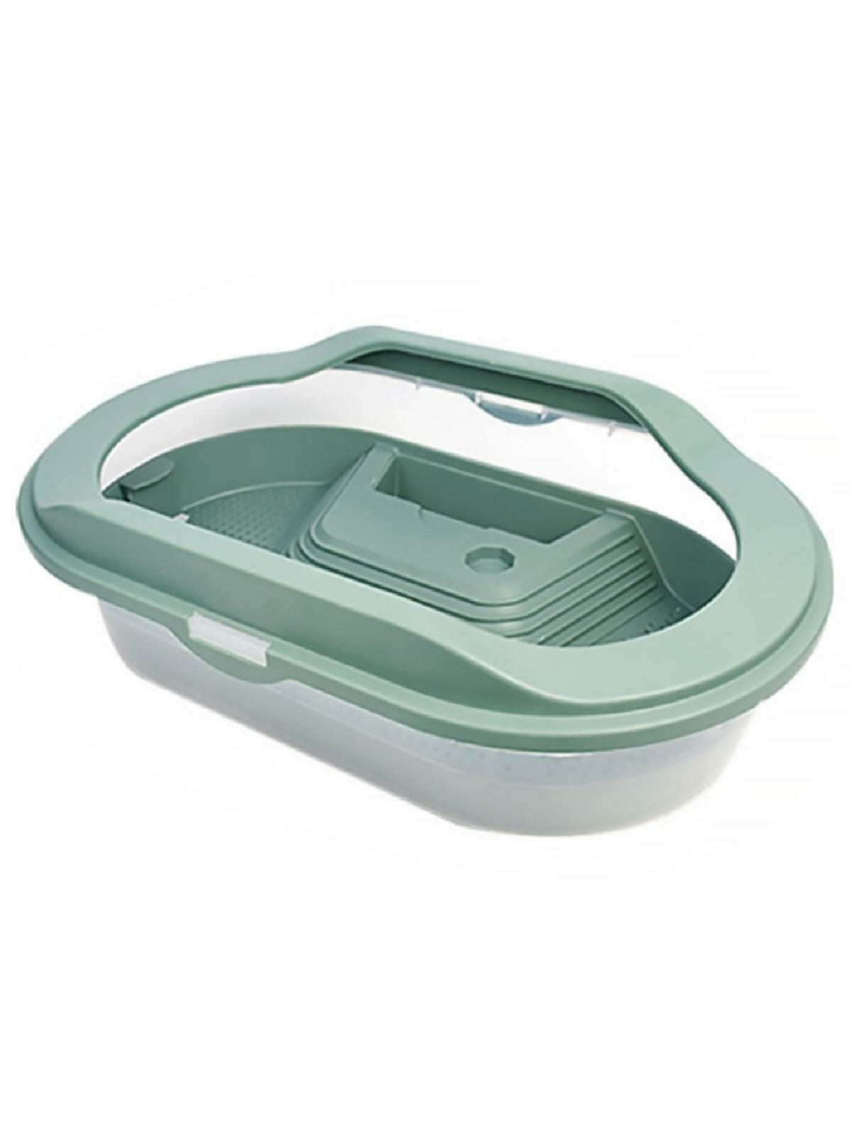 Для дома для черепах с плавательным бассейном с откосом Пластик для аквариума для рептилий