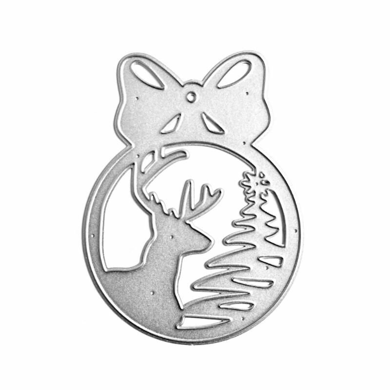 Металлические трафареты "Олень и дерево", - QB3530 оленье дерево