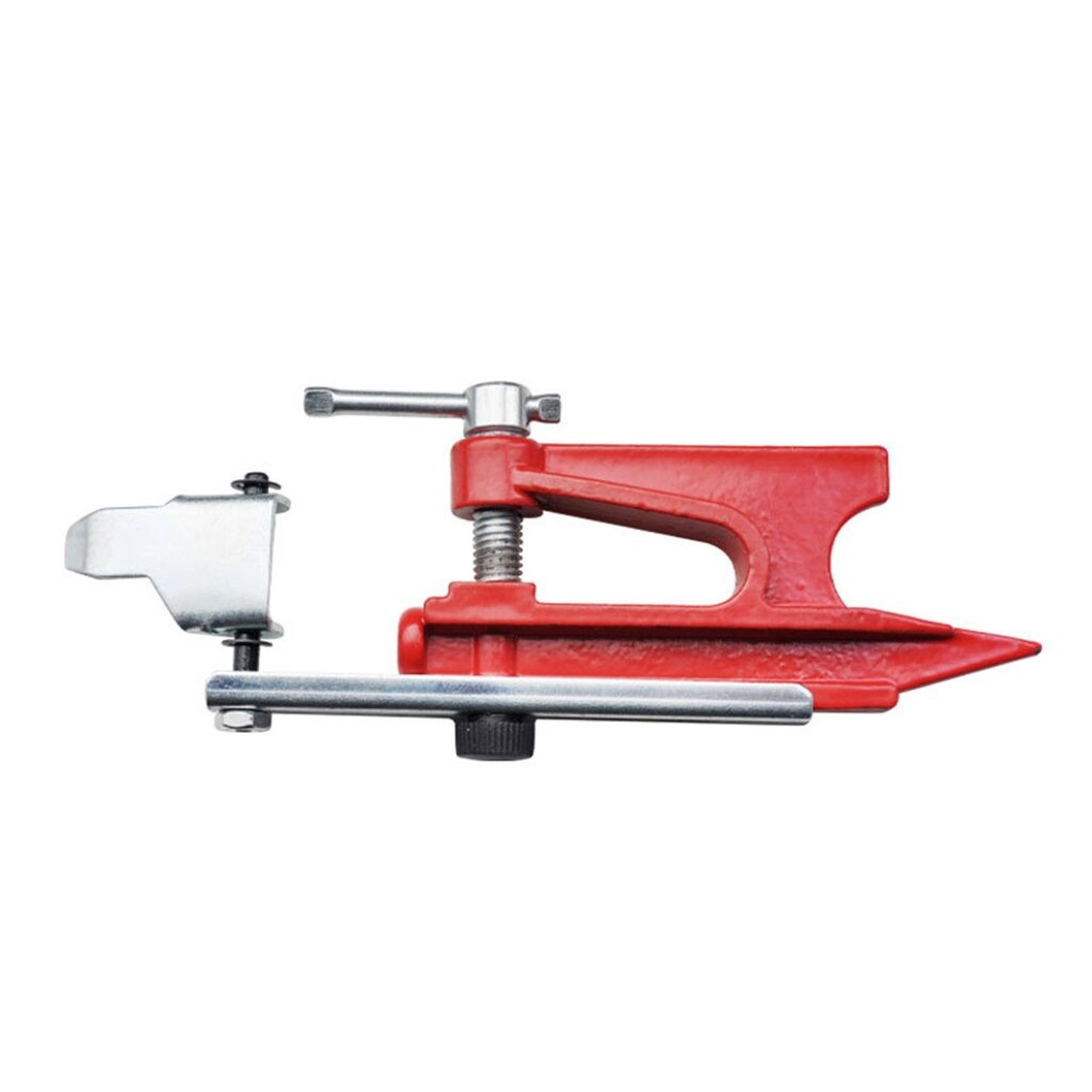 Компактные держатели пилы стабилизируют направляющую шину для безопасной заточки на месте