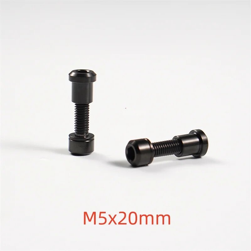 Комплект титановых болтов для выноса руля CNC 2 шт. M5x16/18/20 мм M5X20mm