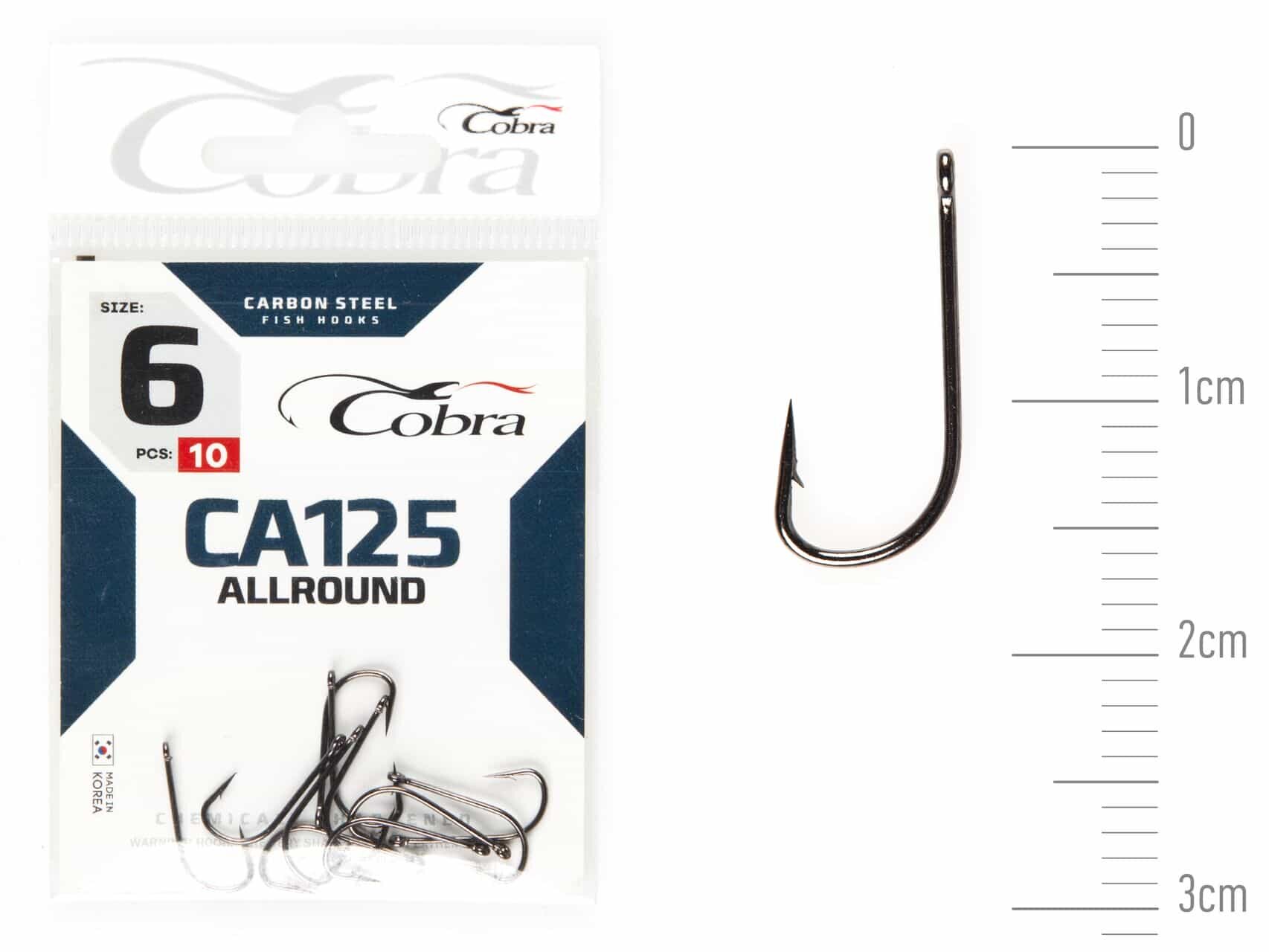 Крючки Cobra STRUGER сер. CA125 разм. 006 10шт.