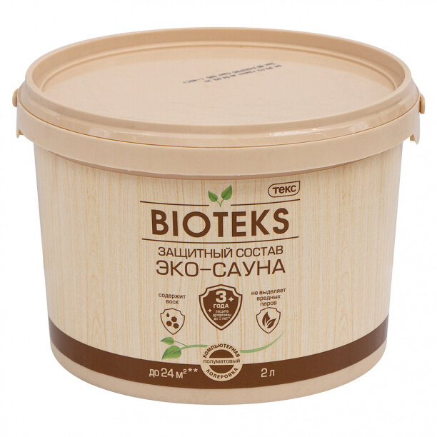 Состав для бани и сауны Текс Bioteks 2 л