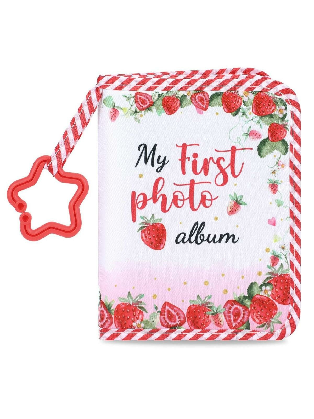 Детский фотоальбом, детская фотокнига в игрушечном стиле, детская тканевая фотокнига