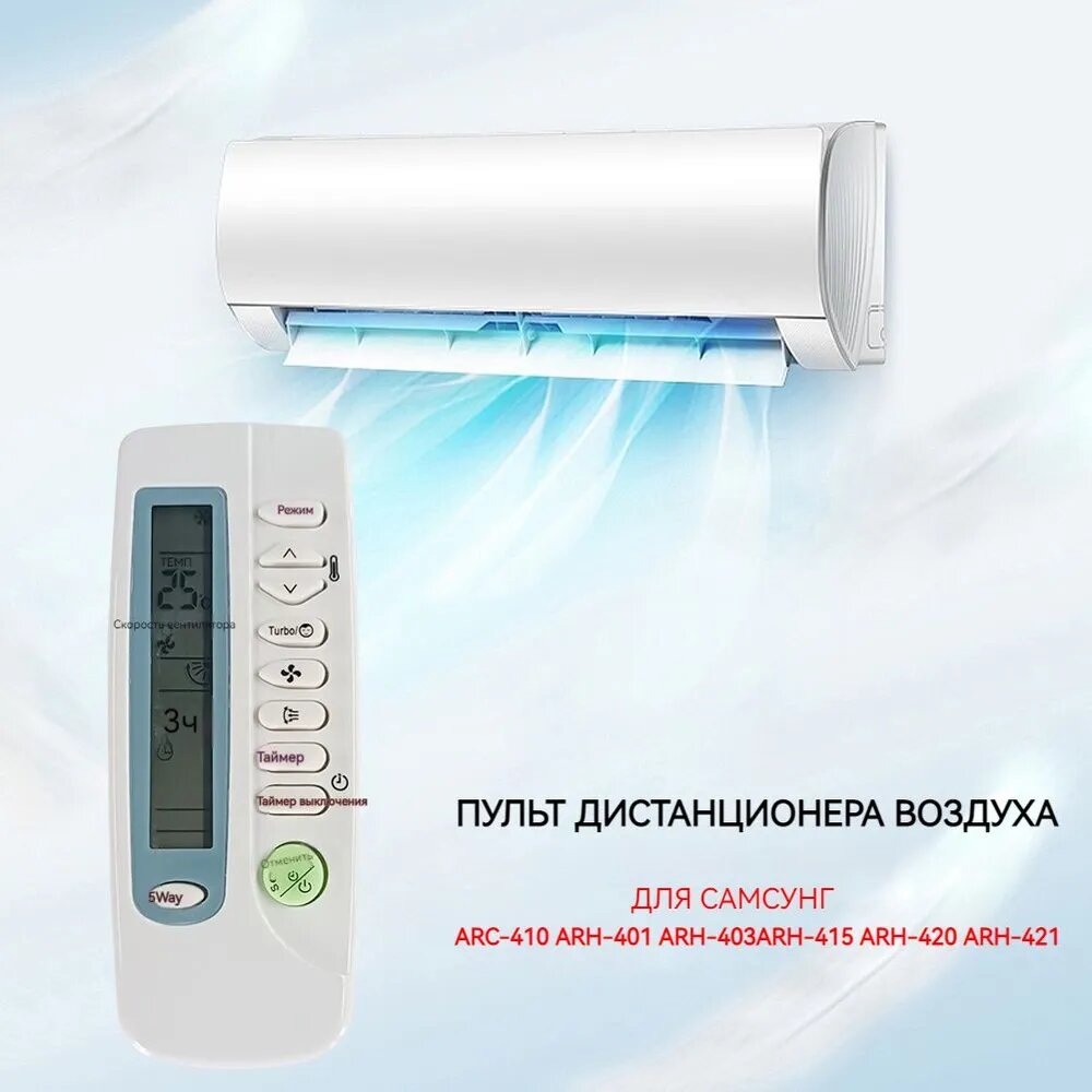 Продвинутый пульт для кондиционера Samsung