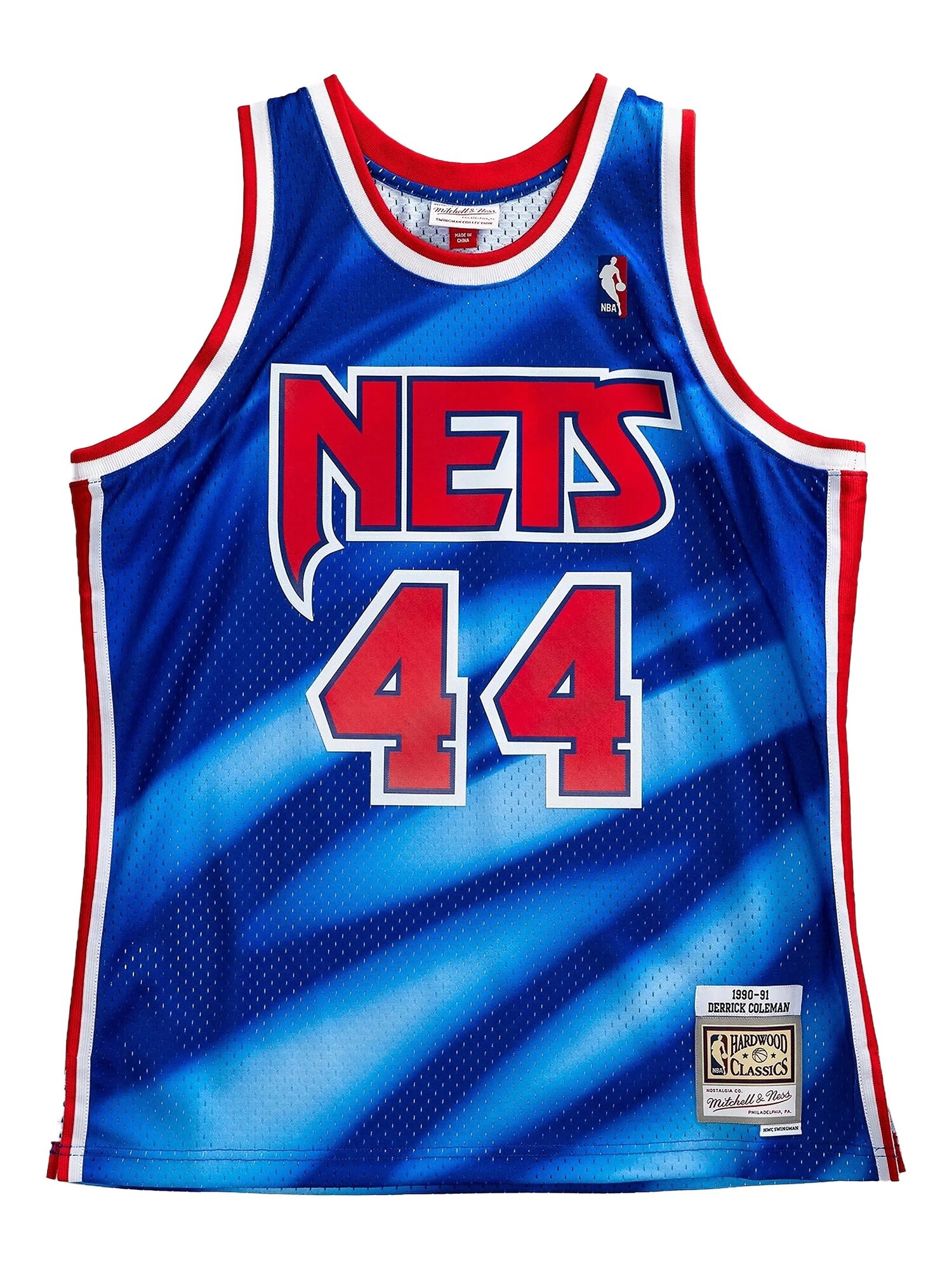 Топ Derrick Coleman New Jersey Nets 1990-91 Swingman NBA