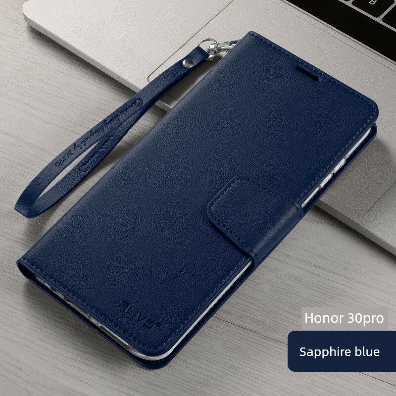 Силиконовый чехол для Honor 30 Pro/Pro+, цвет сапфировый синий, ударопрочный с гибкими краями