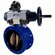 Затвор DN.ru GGG40-304-EPDM-2W-F Ду50 Ру16, с пн. приводом DA-105-1, с пн. распр...