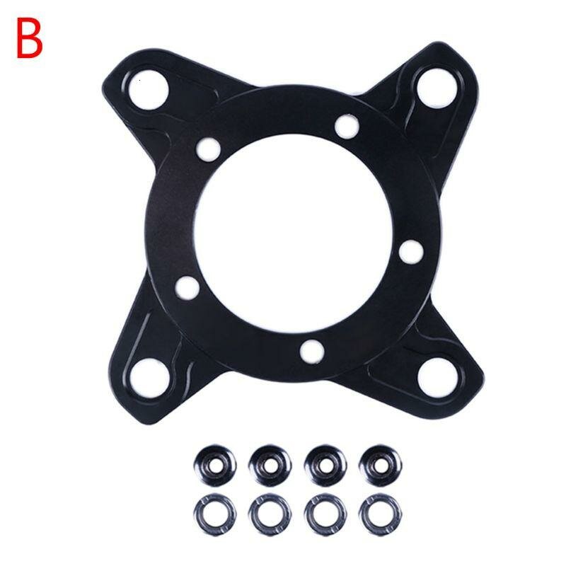 Адаптер звездочки Bafang для мотора BBS01/BBS02 104B/130BCD, Черный - 4 Отверстия (104BCD)