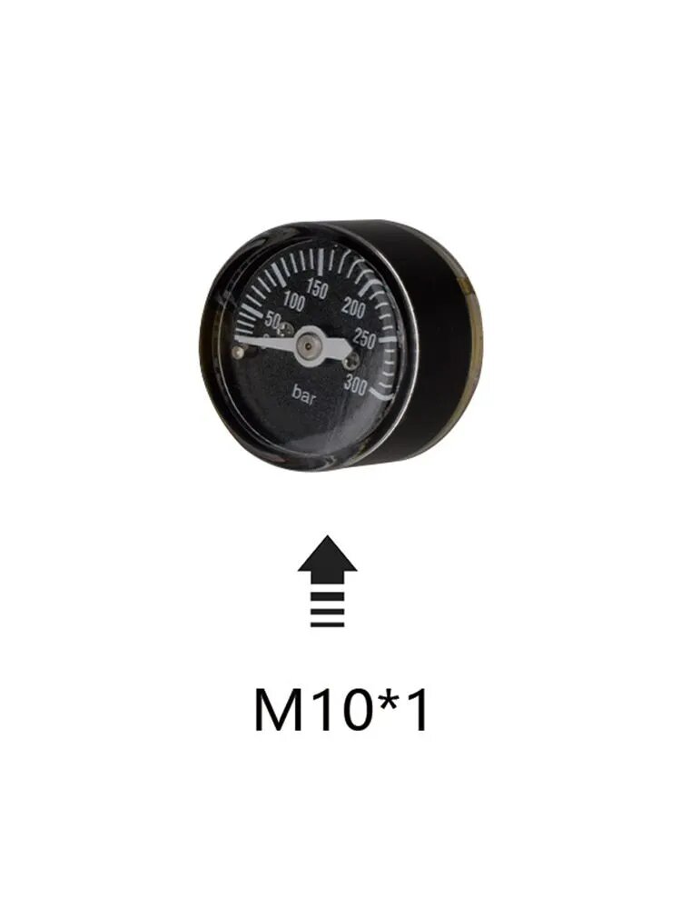 Регулятор давления PCP с манометром (резьба 1/8 BSP и M10 1) для пейнтбола и дайвинга