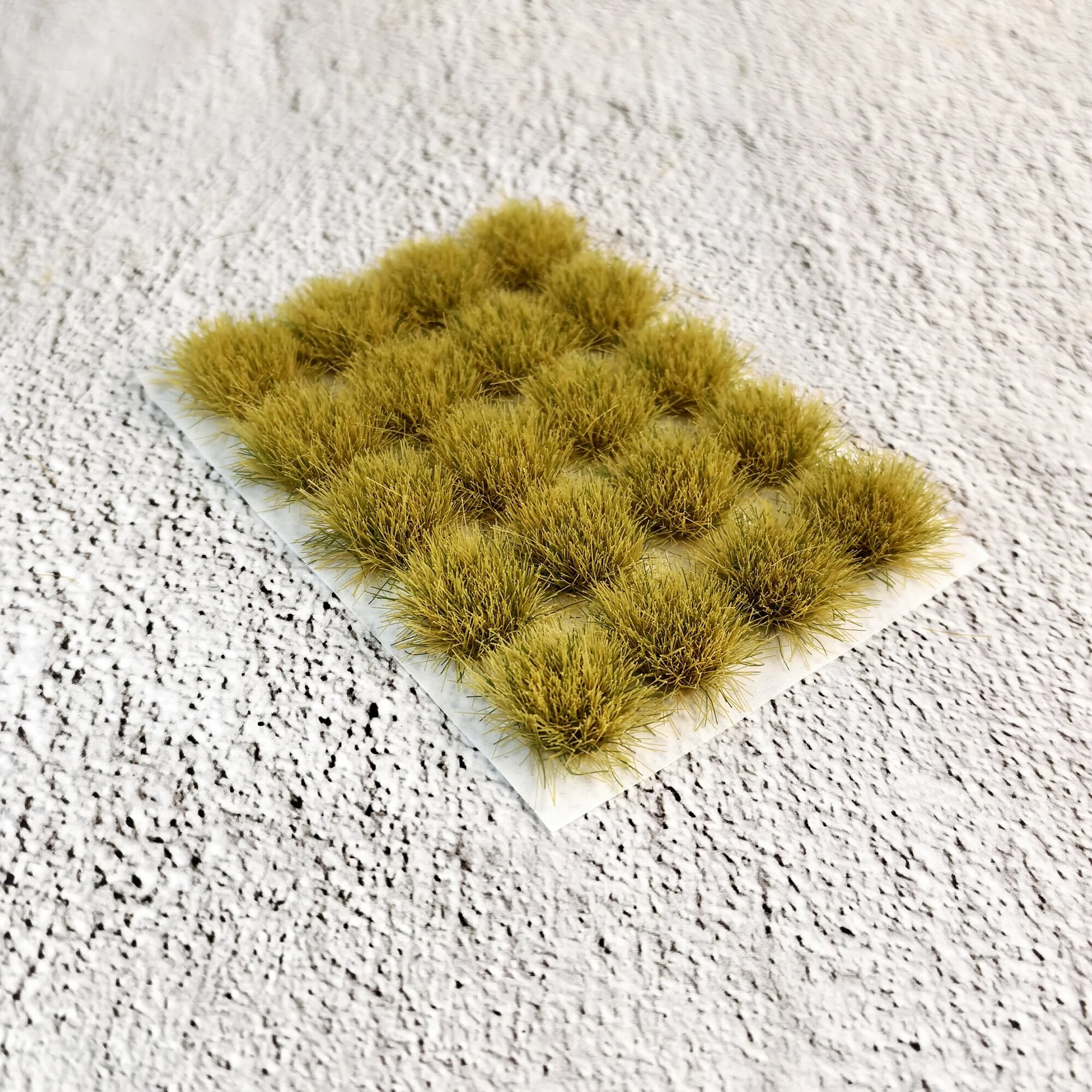 Трава для моделирования, 20 шт, цвет: EWith back glue