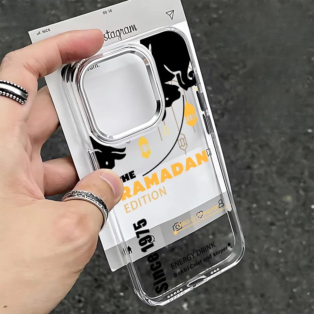 Модный чехол B-bulles для iPhone 17, 16e, 16, 15, 14, 13, Clear-LYF0406041VVC, For iphone 15 ProMax