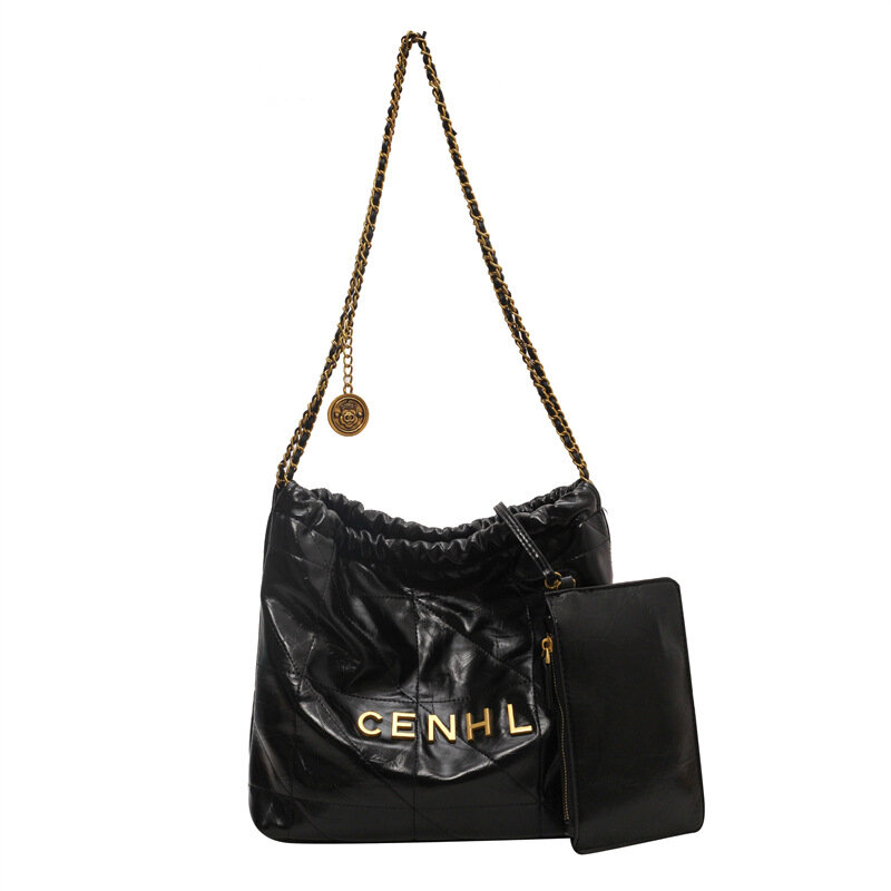 Высококачественная стеганая сумка на цепочке, маленькая сумка в стиле Chanel, сумка-тоут для женщин, новая зимняя сумка через плечо 2025 года