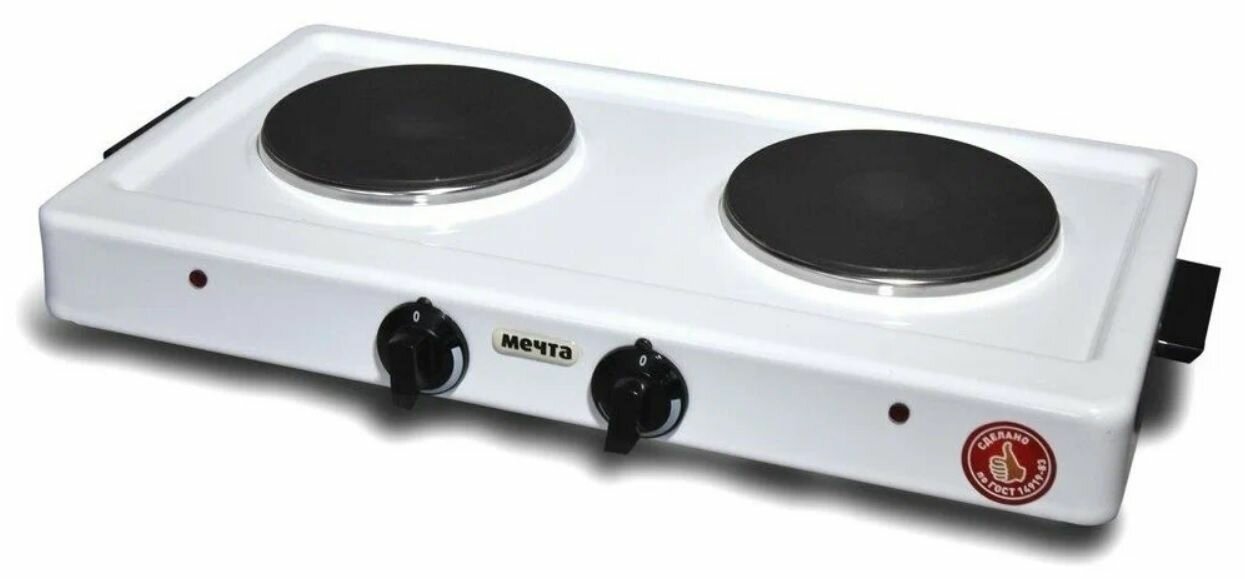 Настольная плита мечта 211 Ч, белая
