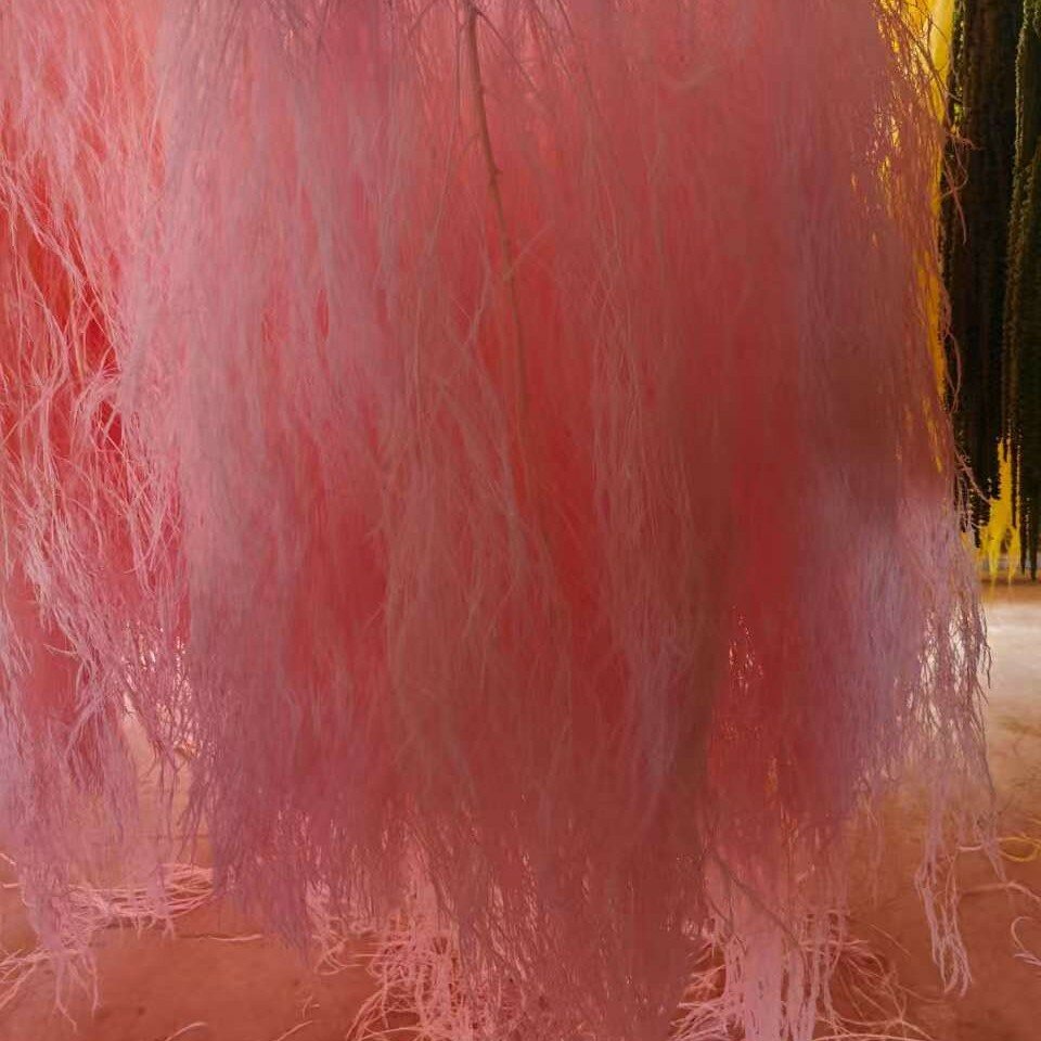 Сушеные цветы, аспарагус, длинная трава, висячий рис, свадебное украшение, мягкая декорация, флористическое искусство, висячая обработка на заказ