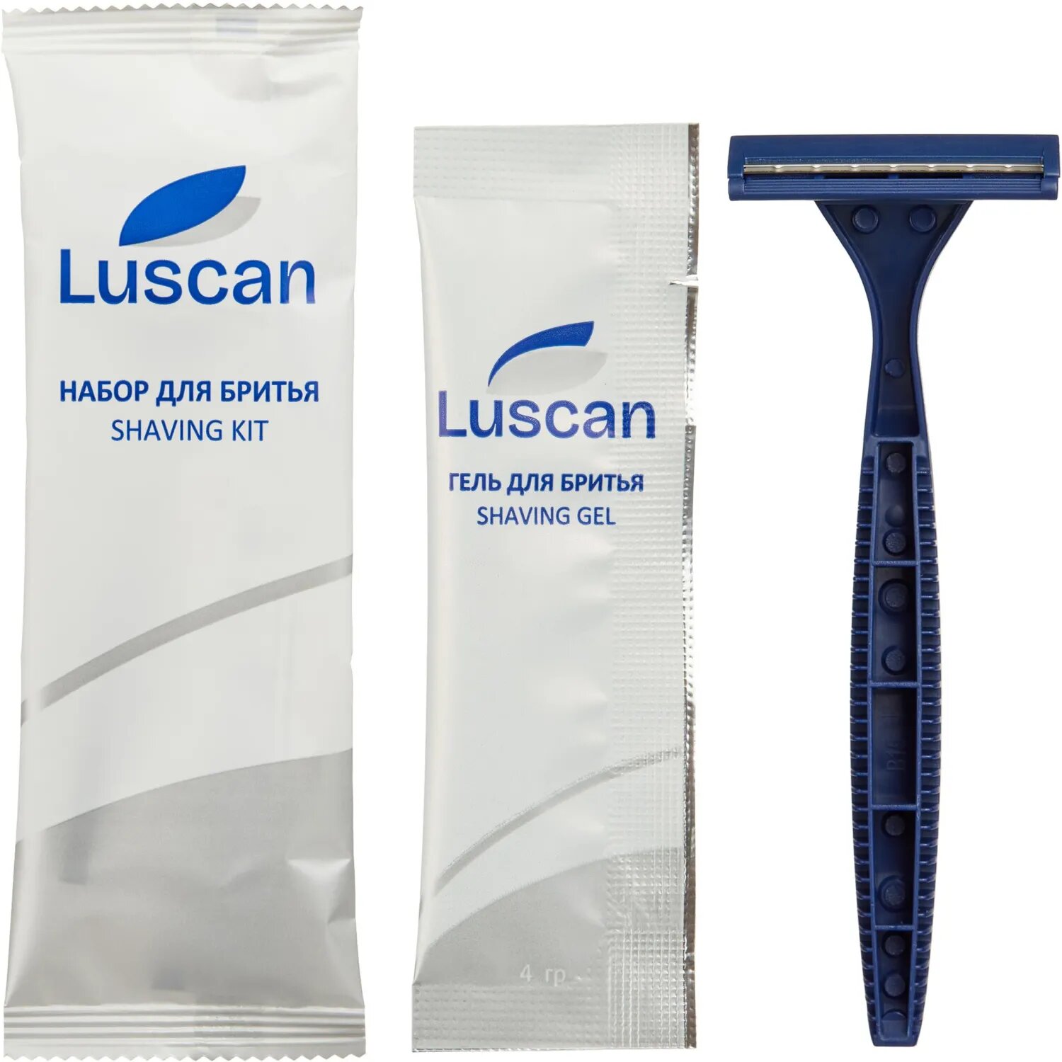 Набор бритвенный Luscan флоупак, 200шт