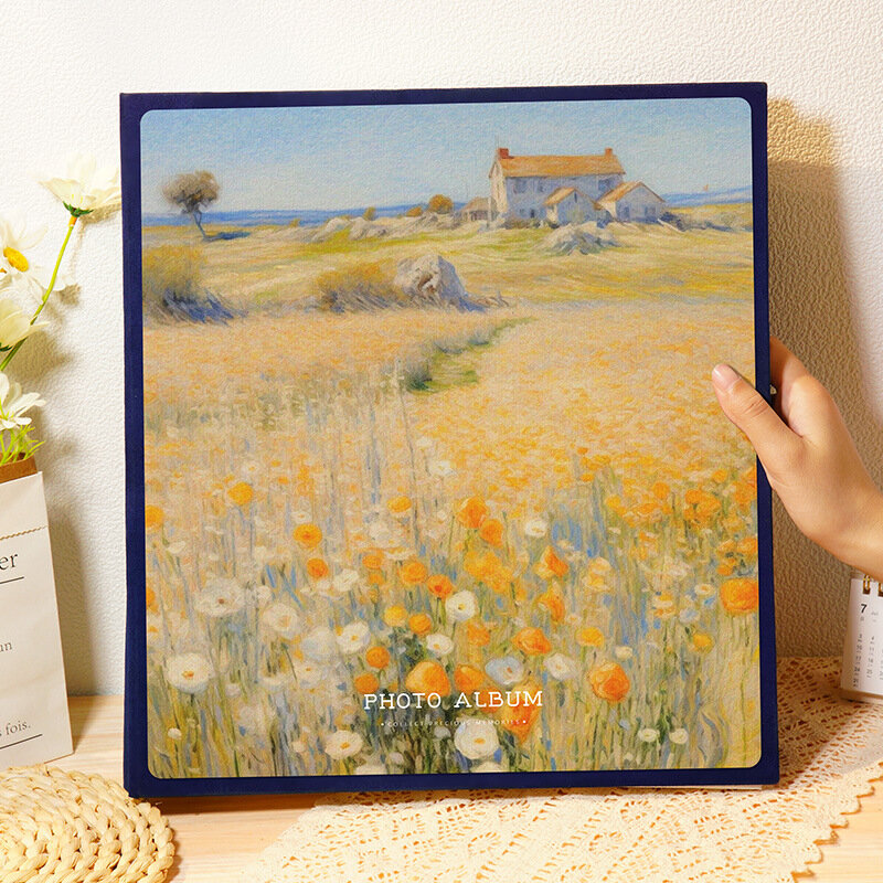 1000 фотоальбомов, большой емкости, памятный альбом с вкладышами, 5 дюймов, 6 дюймов, 7 дюймов, для домашней коллекции детских фото, альбом для хранения фотографий