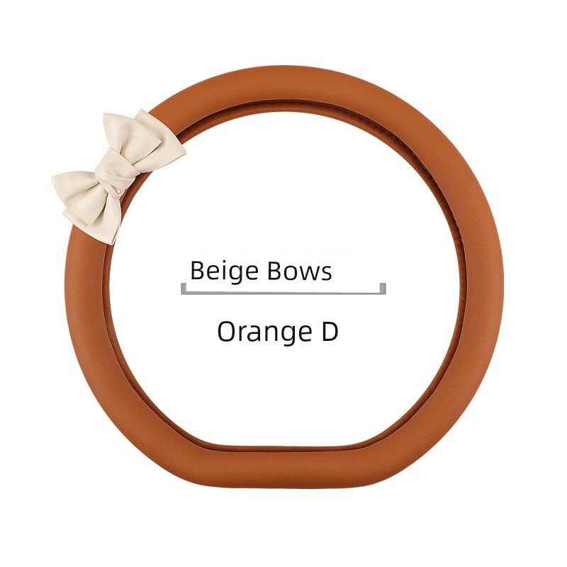 Чехол на руль автомобиля 2025 года, всесезонный, в стиле «элитная дива», для BMW, Mercedes-Benz, Volkswagen, чехол на