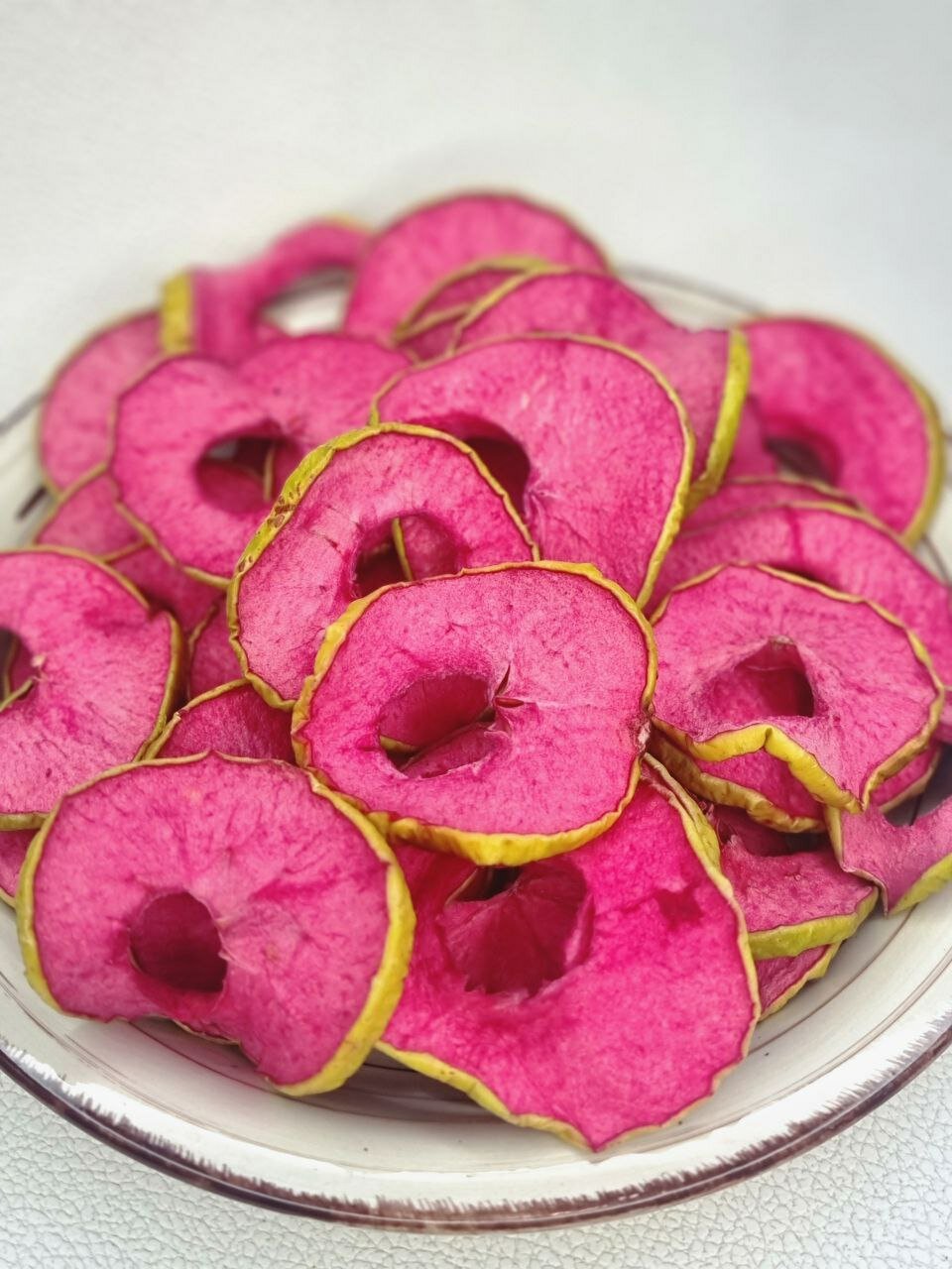 Яблоко сушеное без сахара "RedLove" чипсы